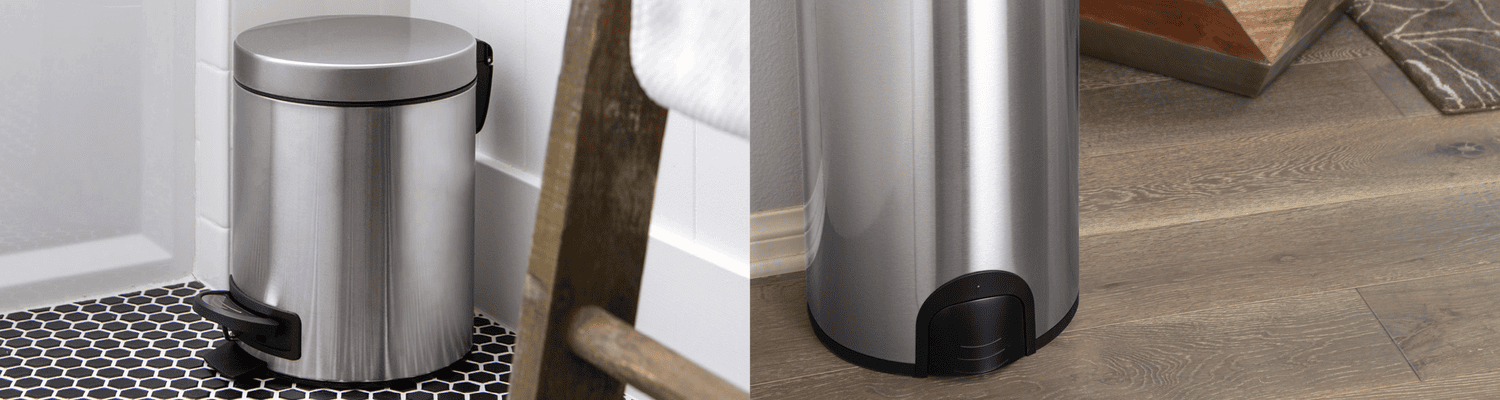 Sensor & Step-On Trash Cans | Foot-Operated Trash Cans For Home and ...
