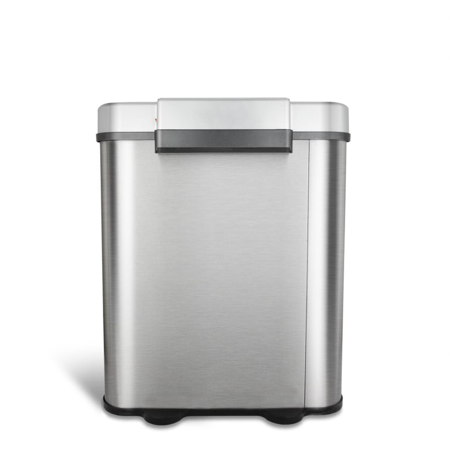 Nine Stars |Motion Sensor Trash Cans Step-On Open Top Touchless Bins