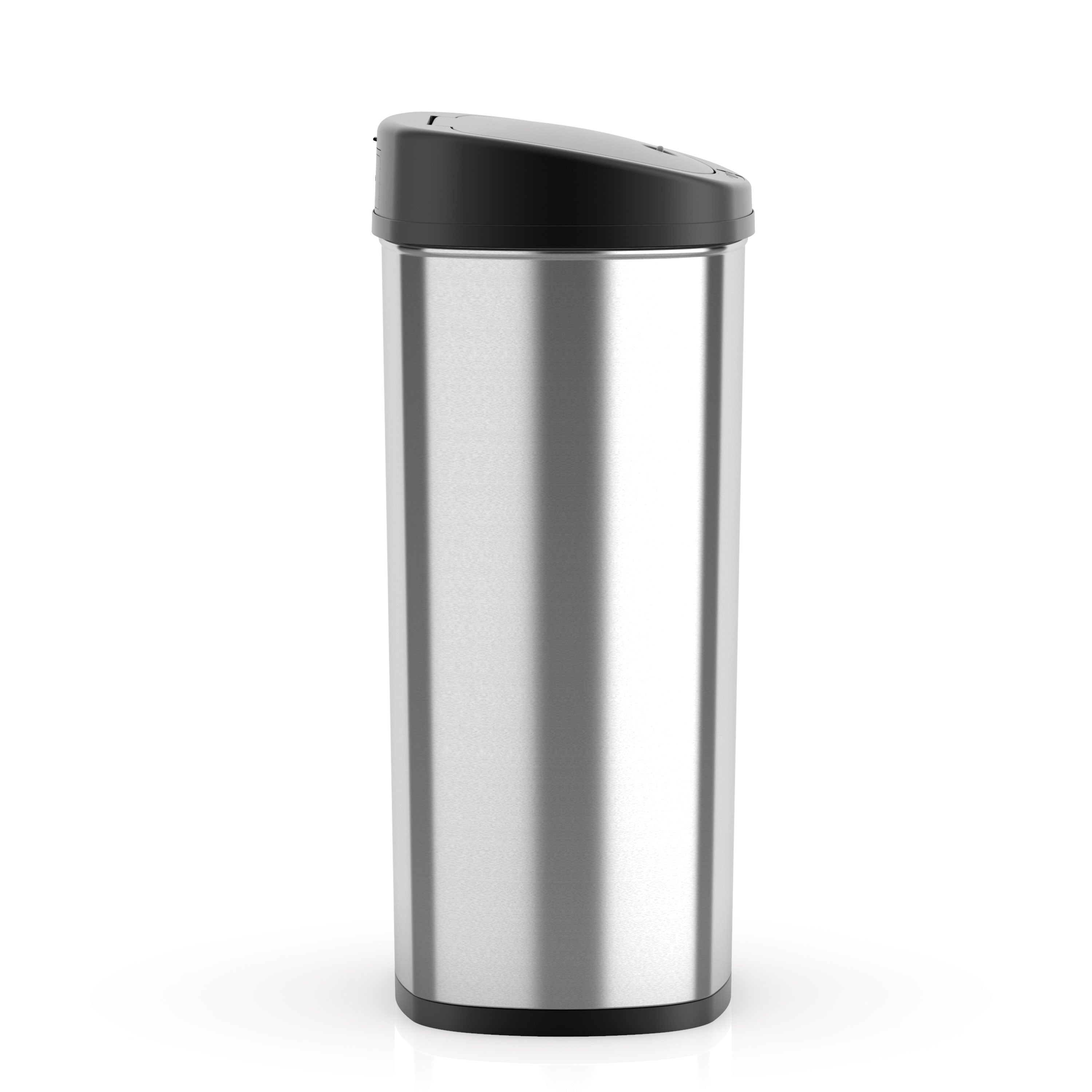 Nine Stars |Motion Sensor Trash Cans Step-On Open Top Touchless Bins